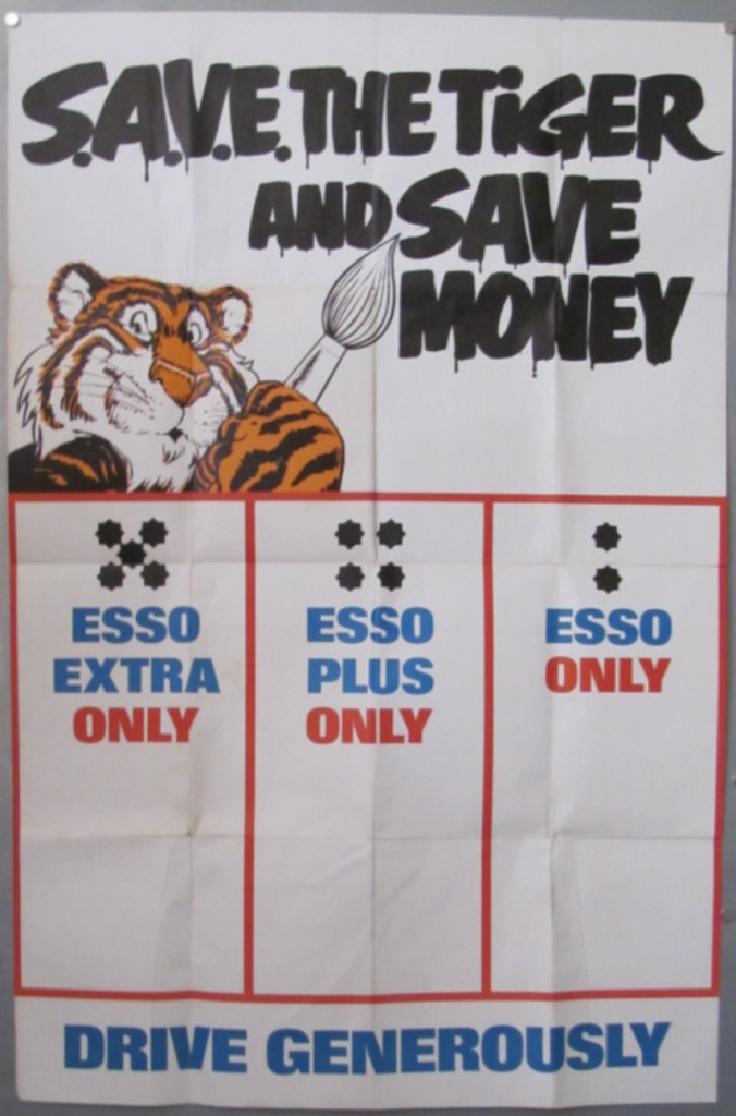 Esso Tiger in your Tank poster for sale | Product tags | Books & Things